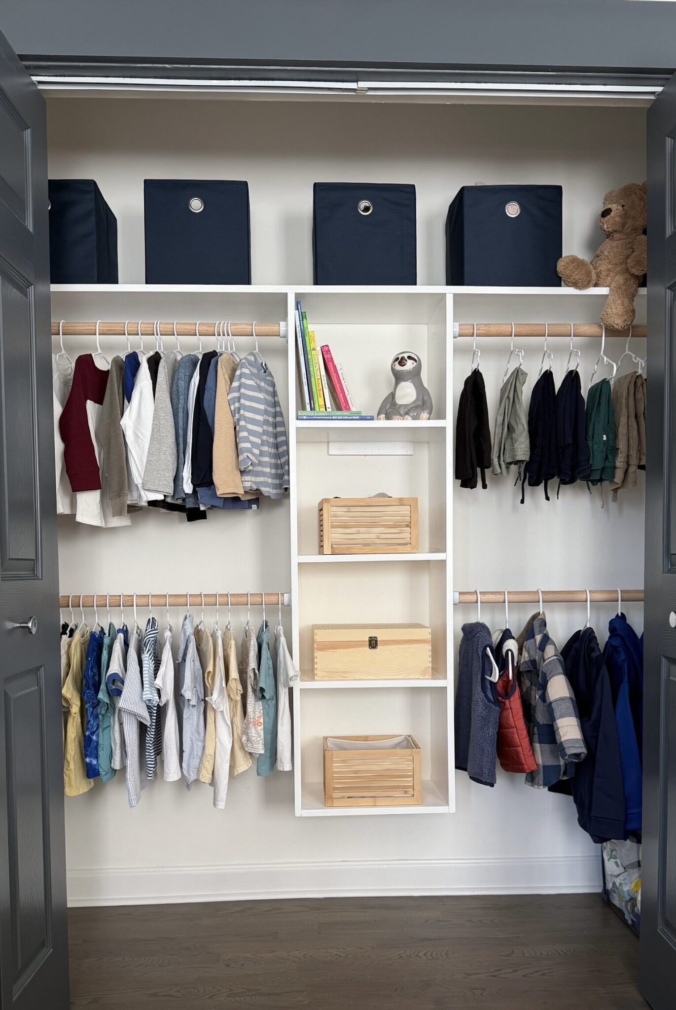How to Build a Toddler Closet - The Buc Haus